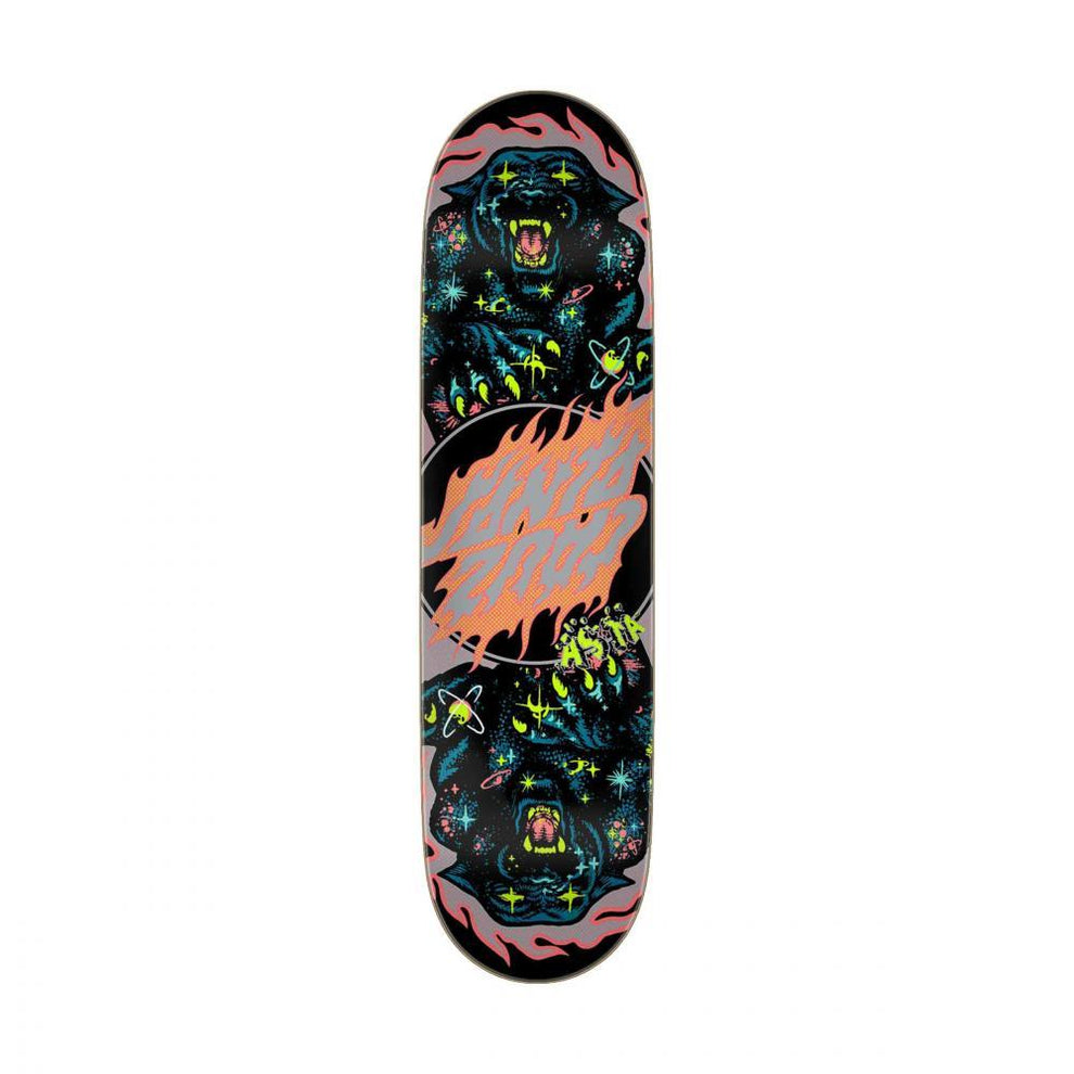 Santa Cruz Asta Cosmic Twin Pro Skateboard Deck Multi 8.2" – Black ...